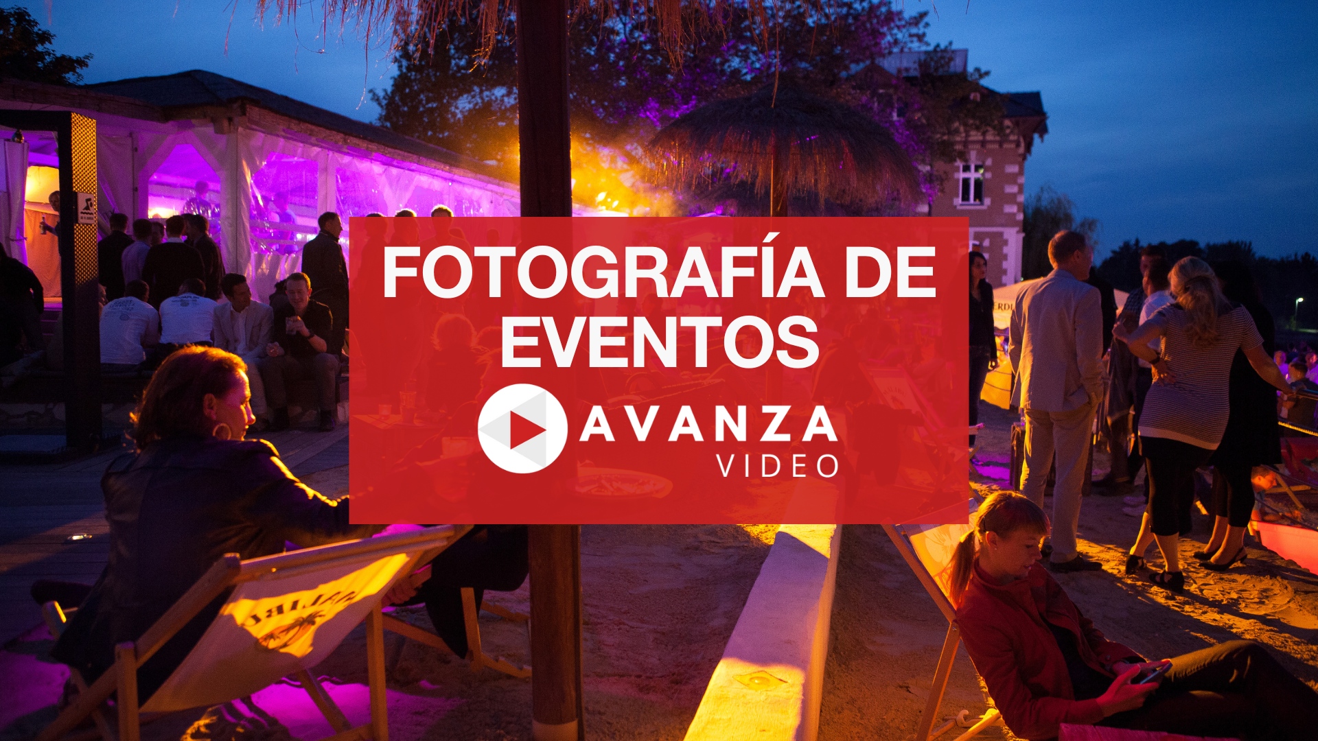 Fotografía de Eventos Madrid |【Tu Imagen es Todo】| Avanza